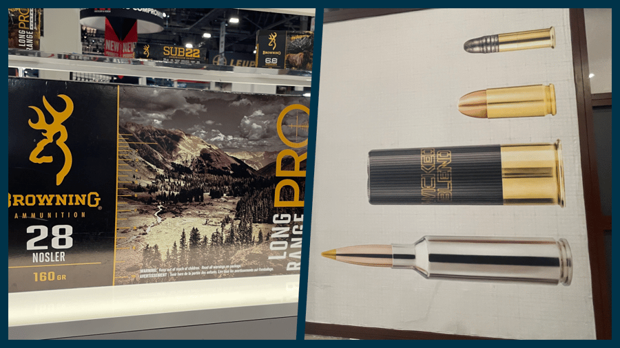 Browning Ammunition Shows Golden Clays, 28 Nosler Loads - Pew Report