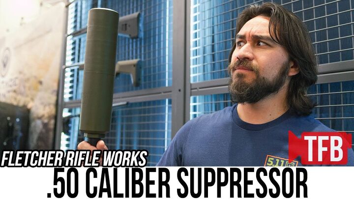 Fletcher Rifle Works INSANE 3D Printed .50 Cal Suppressor - Pew Report